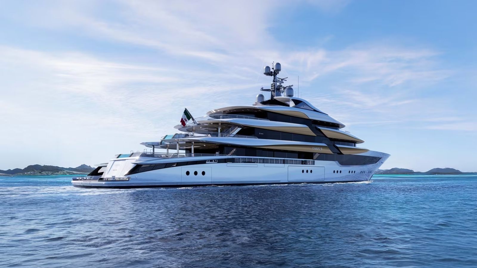 Second hull of Admiral 82m Galileo yacht model sold